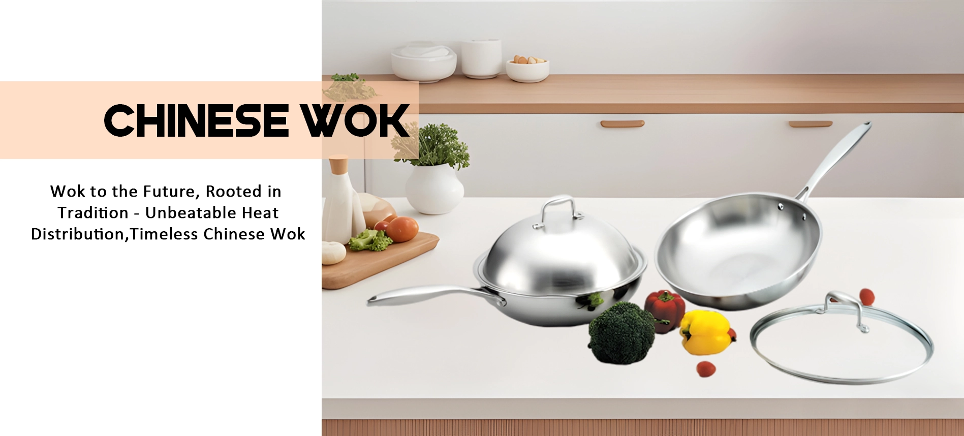 Chinese Wok | Stainless Steel Wok | Factory Direct Price